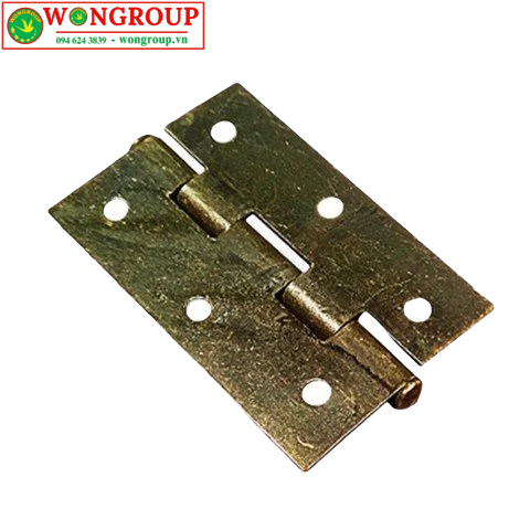 Bản lề lá, màu đồng thau đen giả cổ, 60x20mm » Tập đoàn WonGroup - WonGroup.vn